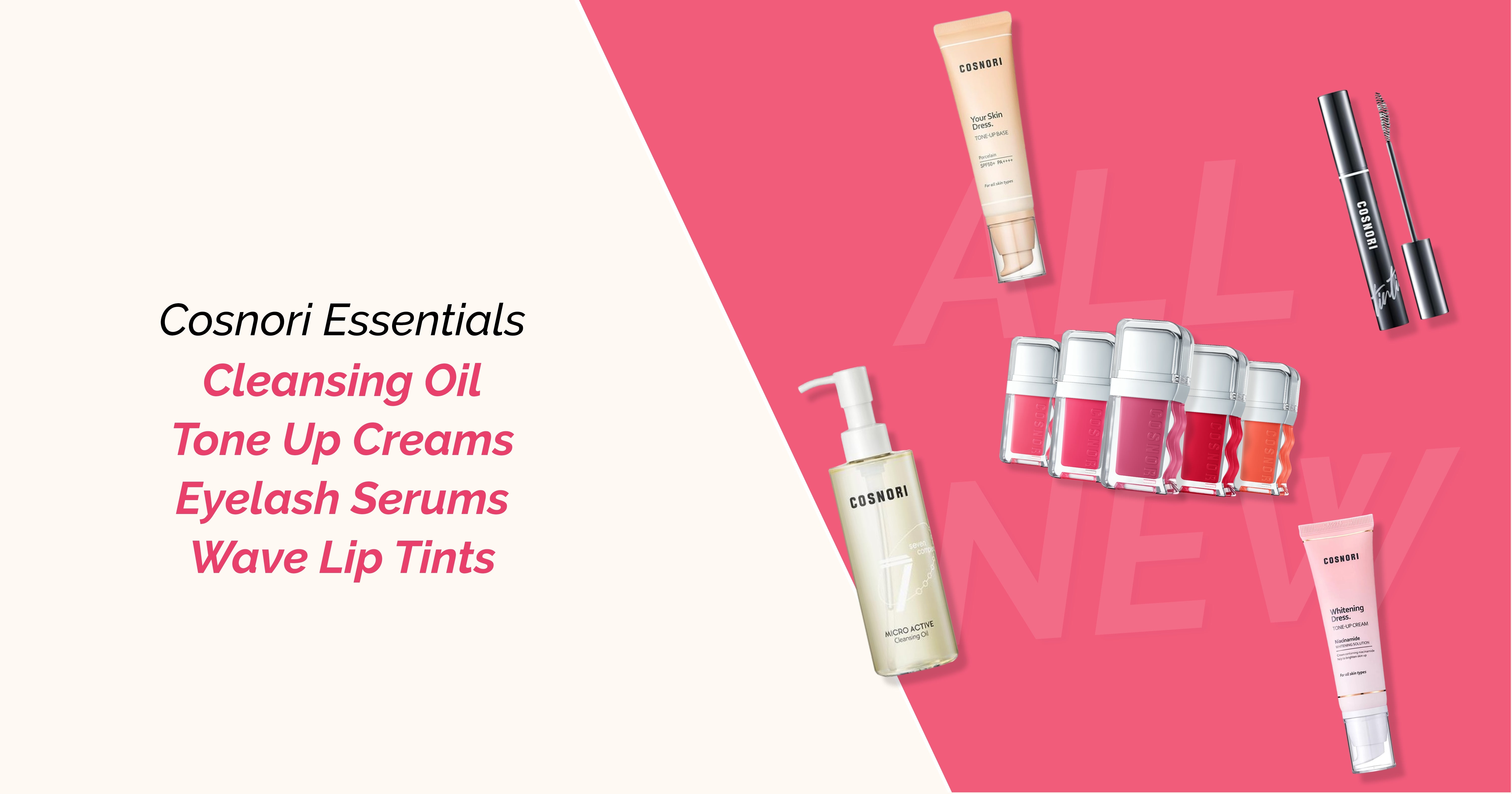 From Cleanse to Color: Cosnori's All-in-One Beauty Essentials! – COCOMO