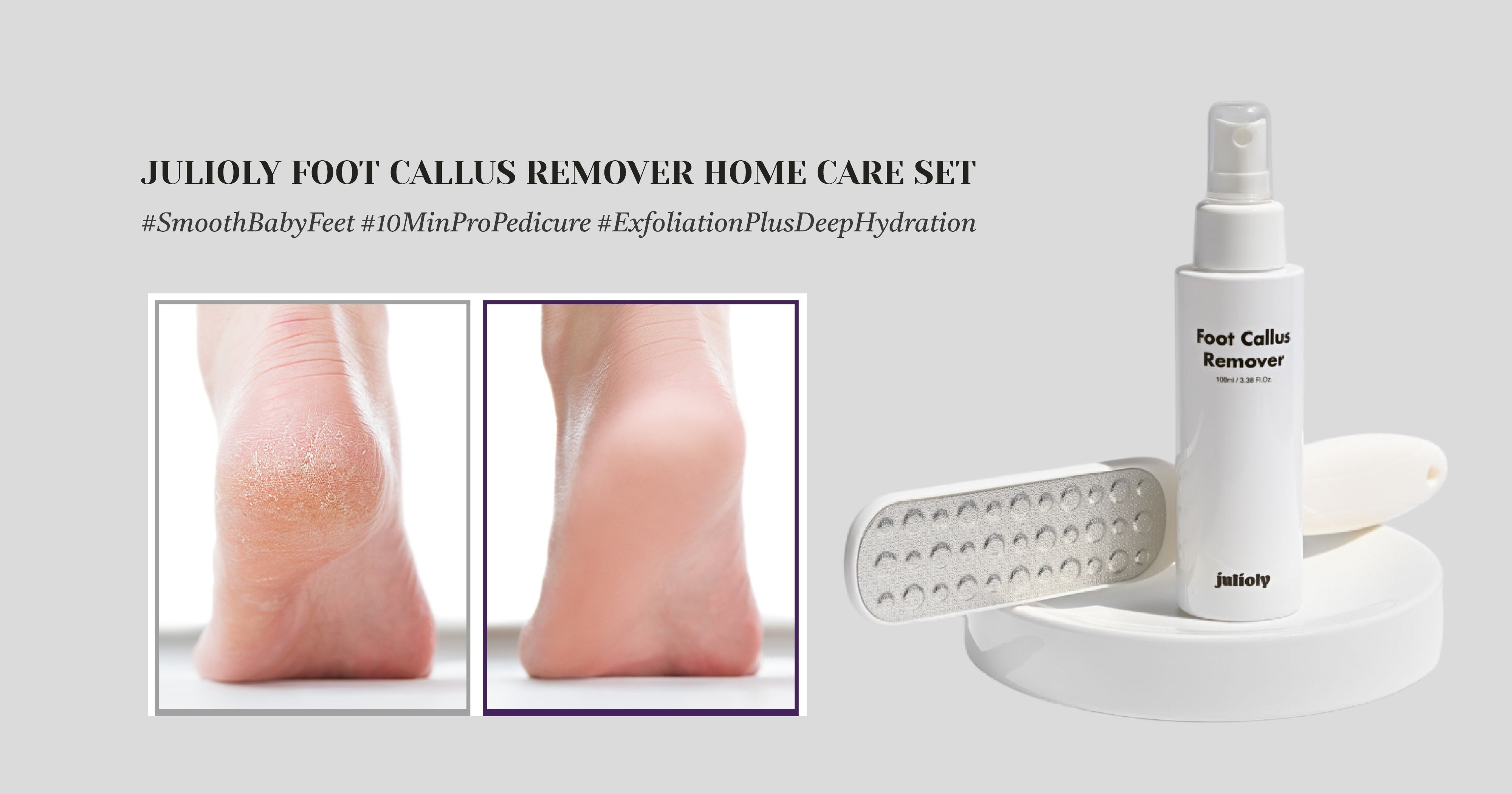 Buff Away the Blues: Get Salon-Soft Feet at Home with JuliOly! – COCOMO