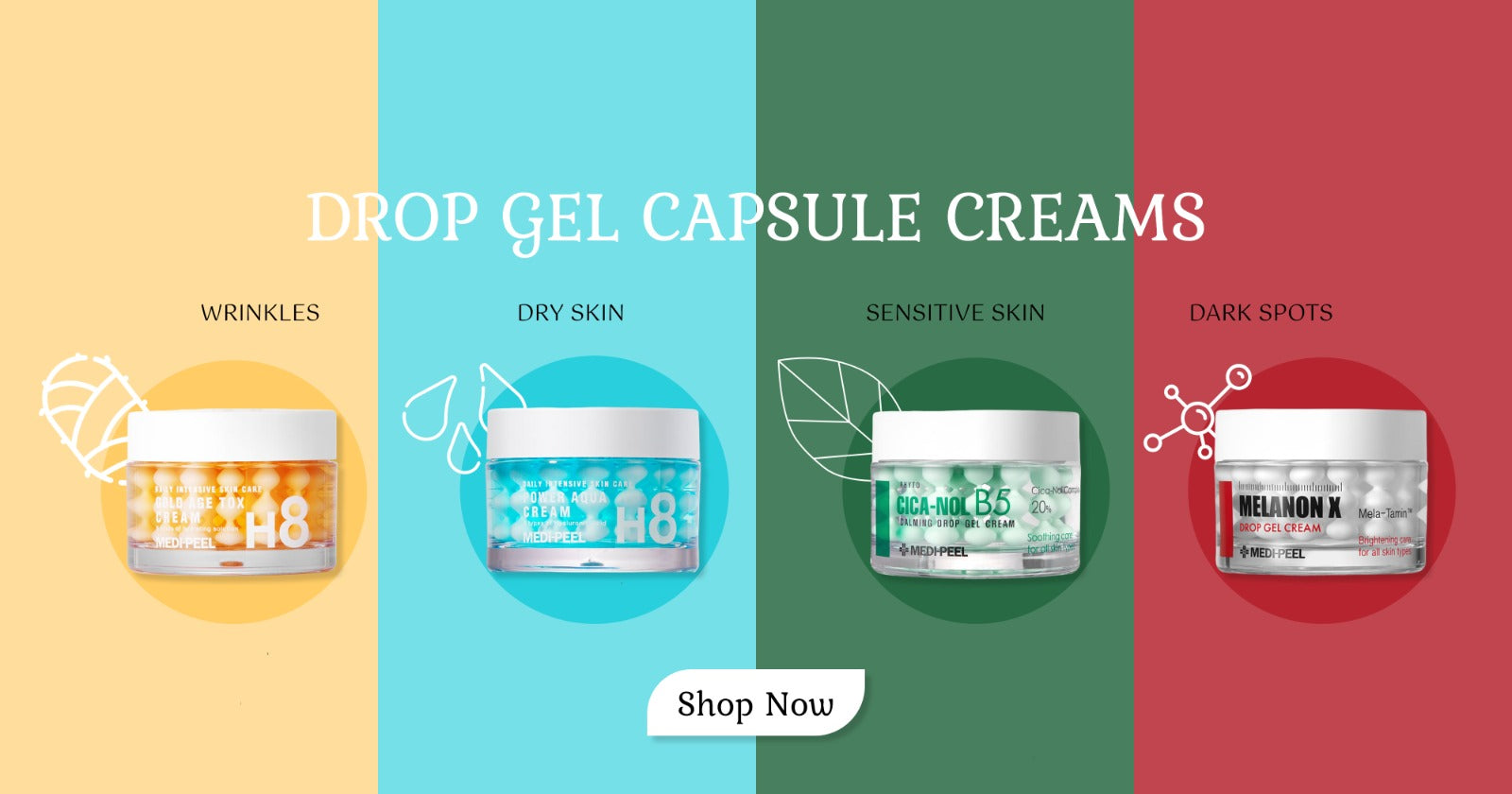 Indulge in MediPeel’s innovative Popping Capsules Gel Moisturizer Crea ...