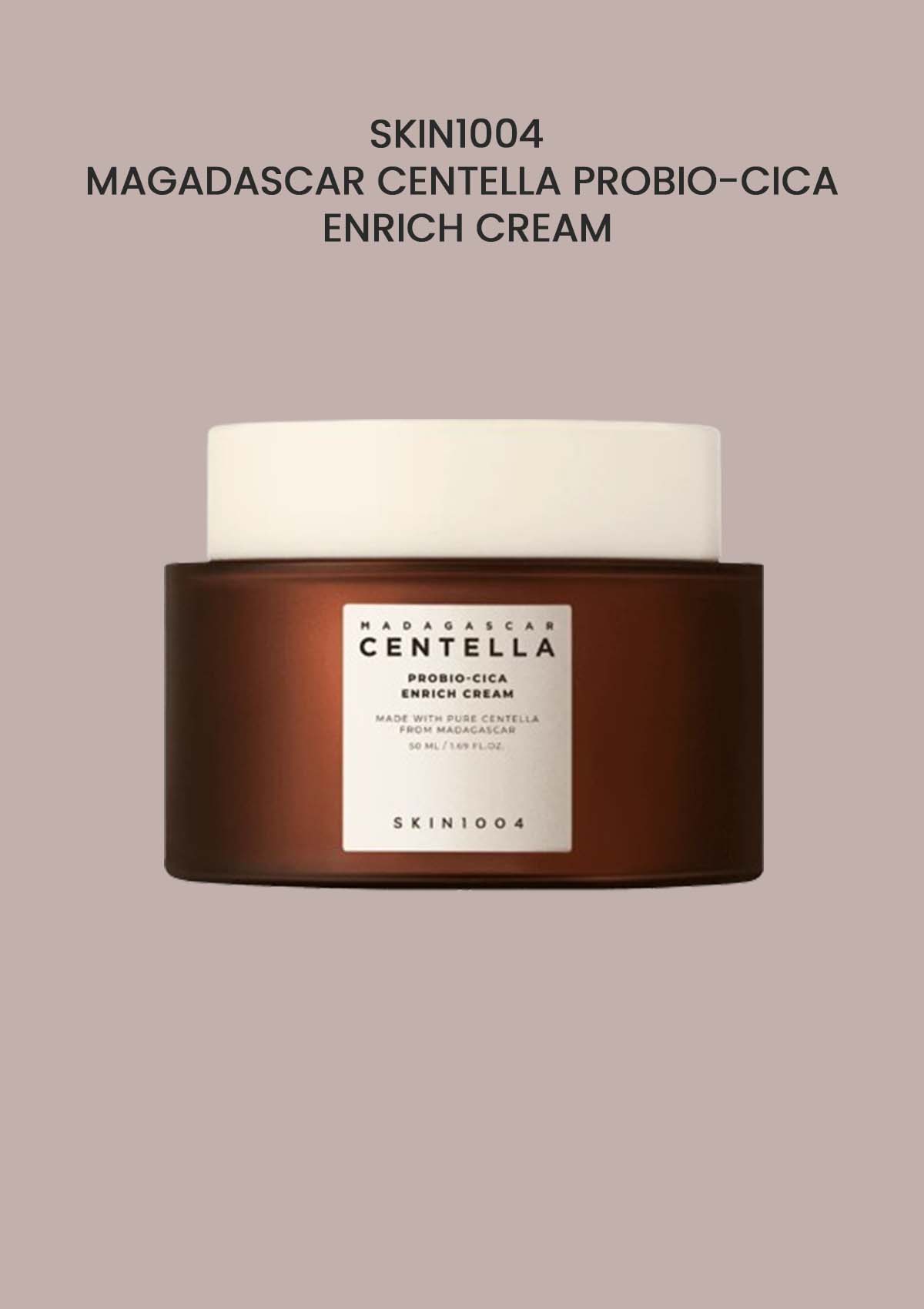 [SKIN1004] Madagascar Centella Probio-Cica Enrich Cream 50ml – COCOMO