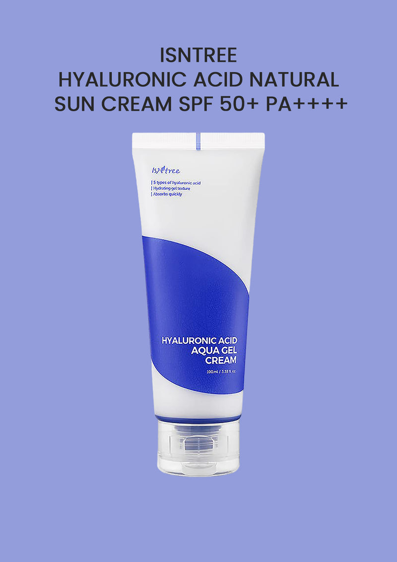 [ISNTREE] Hyaluronic Acid Natural Sun Cream SPF 50+ PA++++ 50ml - COCOMO