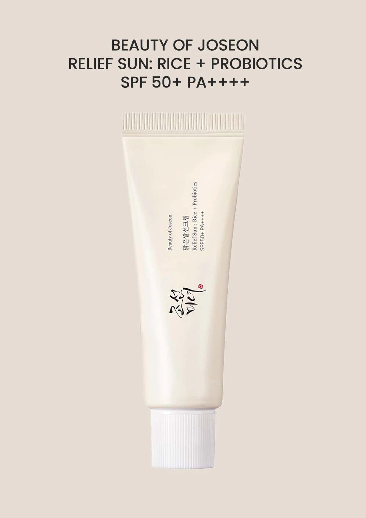 BOJ Relief Sun Probiotics – Hydrating SPF50 SG – COCOMO