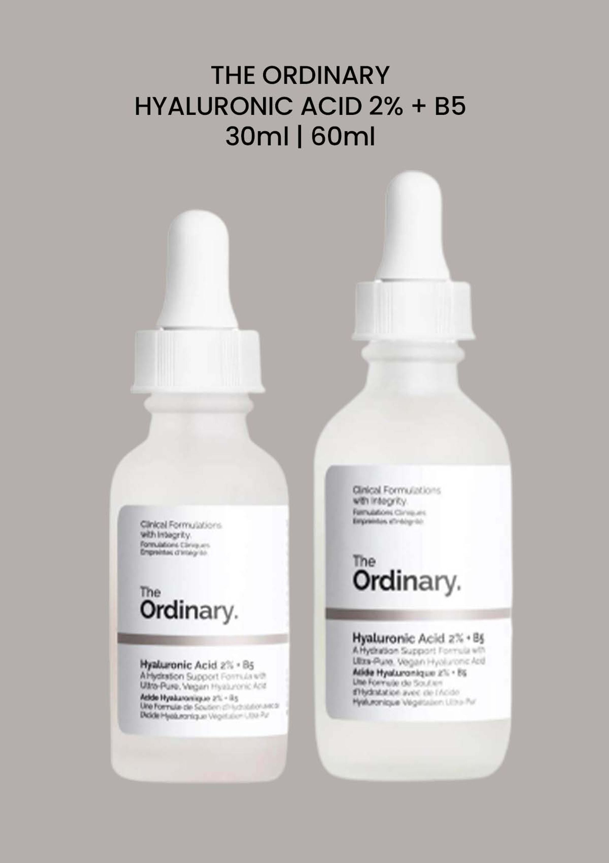 [THE ORDINARY] Hyaluronic Acid 2% + B5 30ml | 60ml – COCOMO