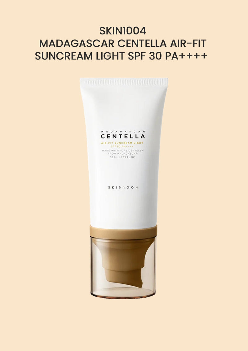 [SKIN1004] Madagascar Centella Air-Fit Suncream Light SPF 30 PA++++ 50 ...