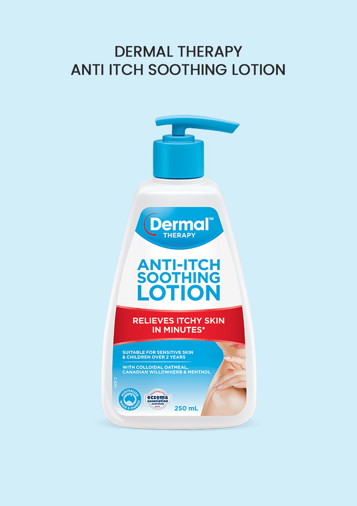 [DERMAL THERAPY] Anti Itch Soothing Lotion 250ml – COCOMO