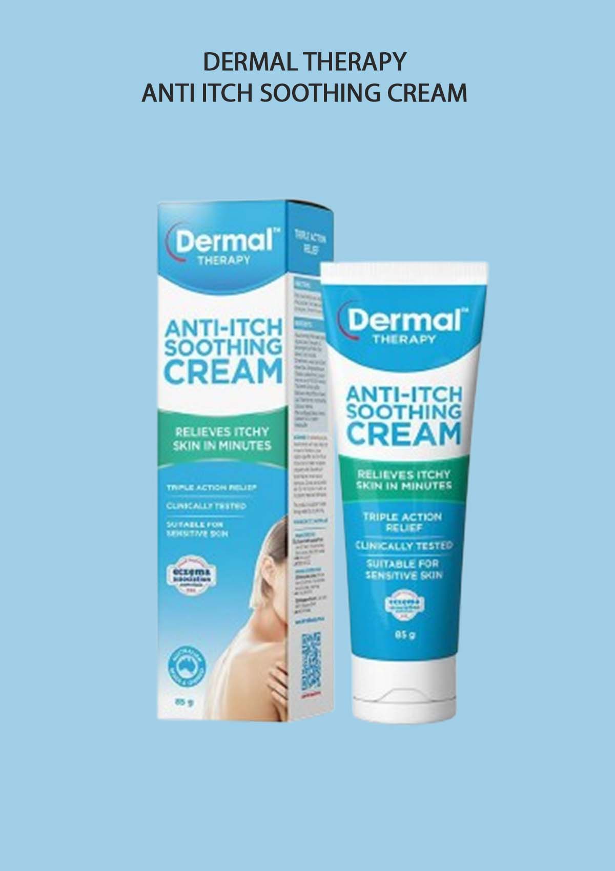 DERMAL THERAPY Anti-Itch Soothing Cream – Soothing Relief for Dry ...