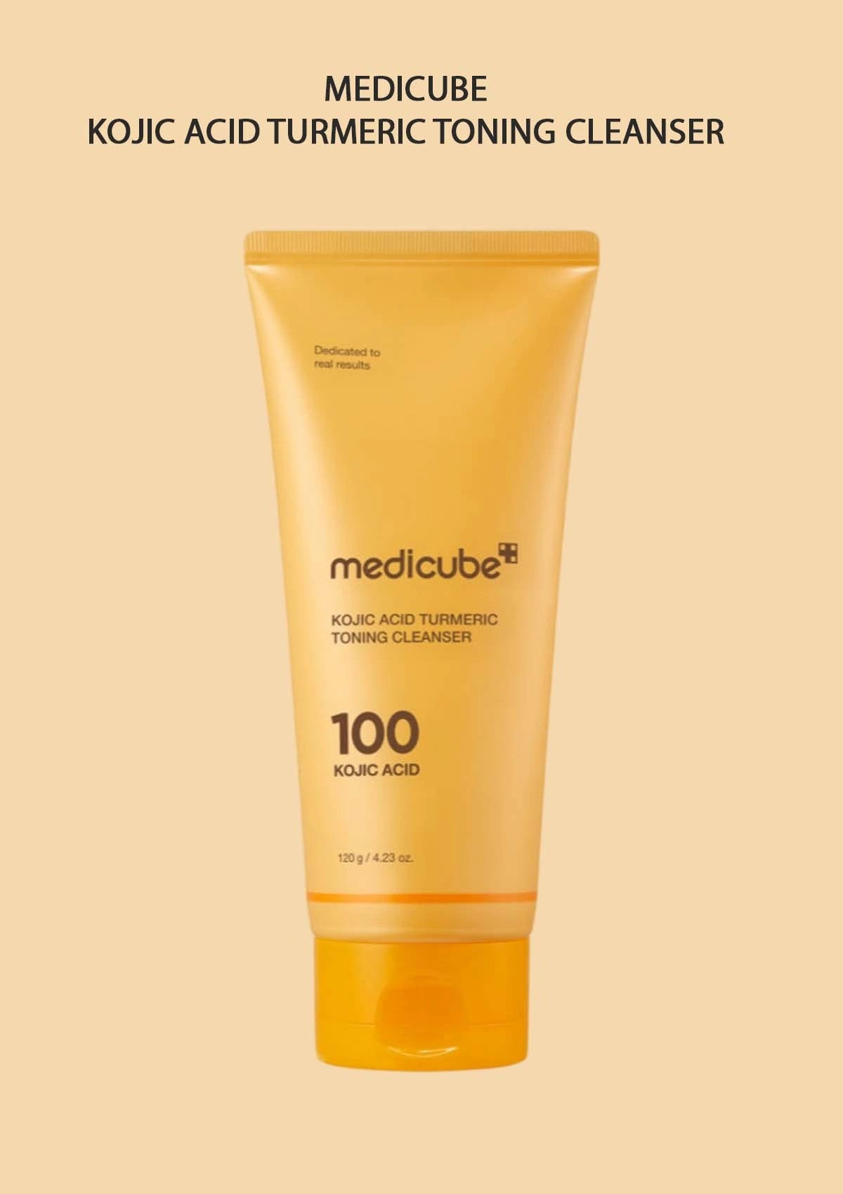 MEDICUBE Kojic Acid Turmeric Toning Cleanser – Exfoliating Brightening ...