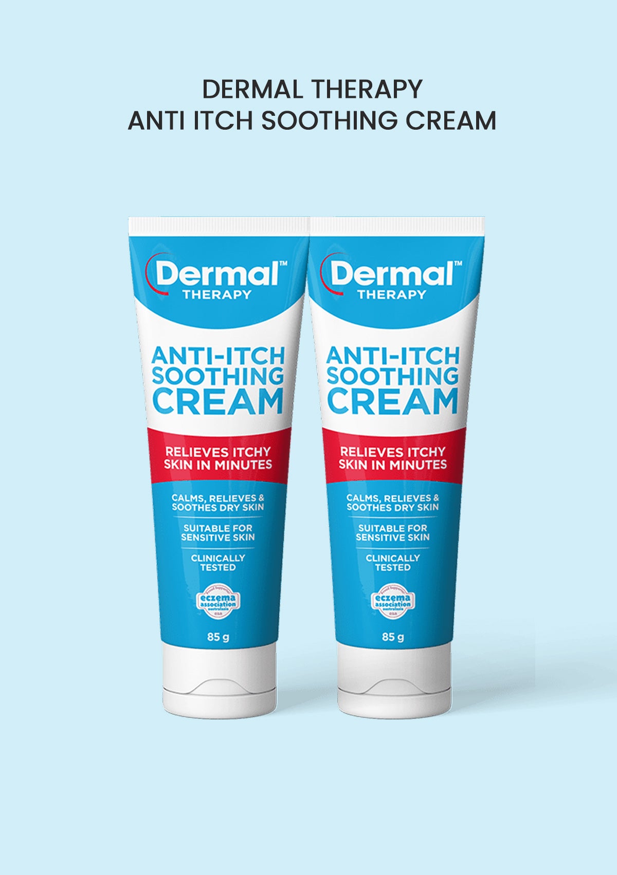[DERMAL THERAPY] Anti Itch Soothing Cream 85g (Twin Pack) - COCOMO