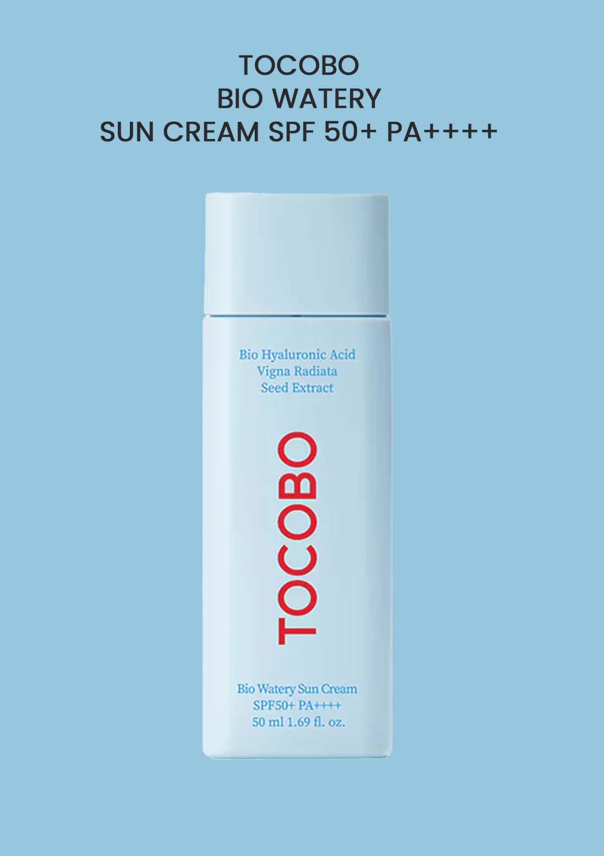[TOCOBO] Bio Watery Sun Cream SPF 50+ PA++++ 50ml – COCOMO