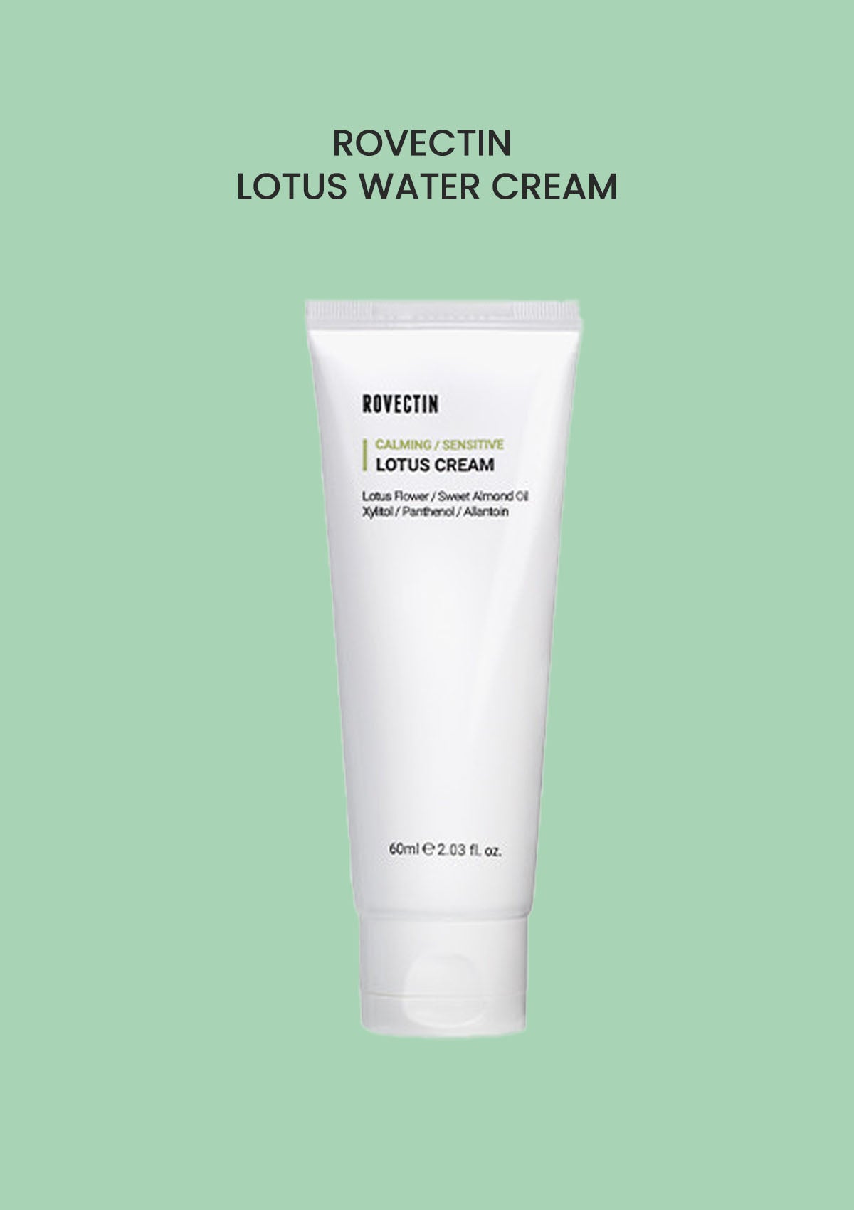 [ROVECTIN] Lotus Water Cream 60ml - COCOMO