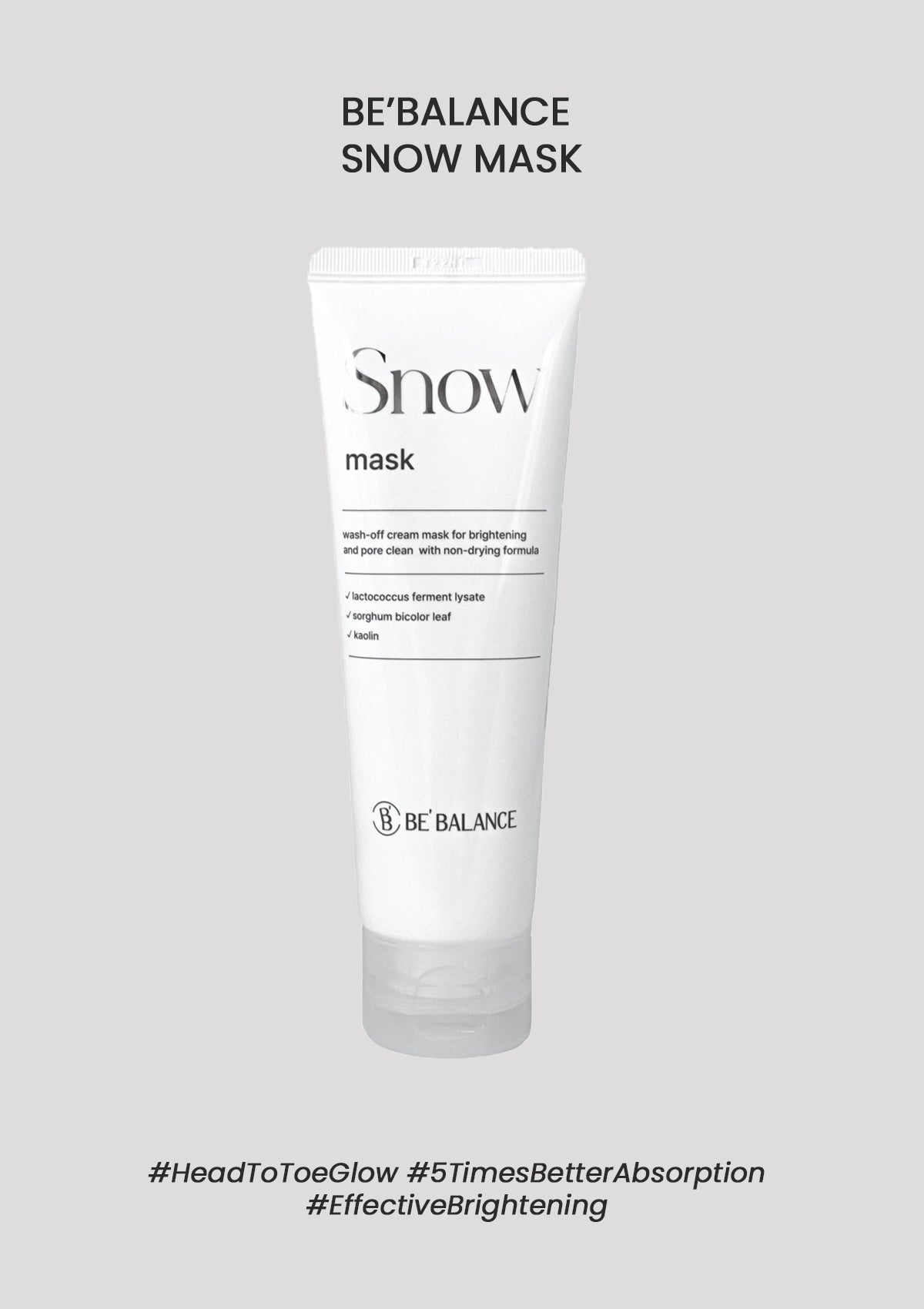 [BE'BALANCE] Snow Mask 120g – COCOMO