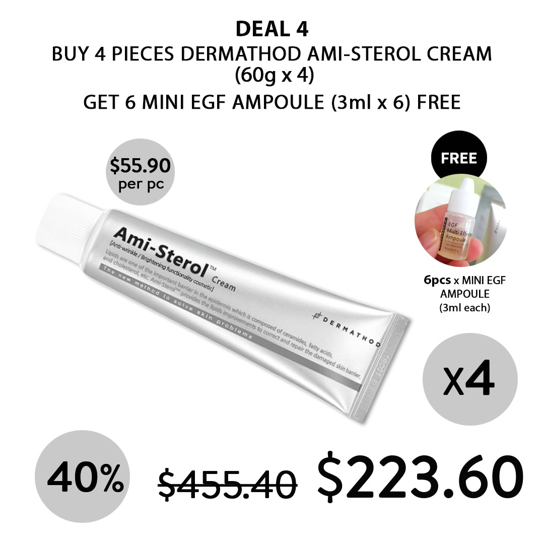 [DERMATHOD] Ami-Sterol Cream 60ml - COCOMO