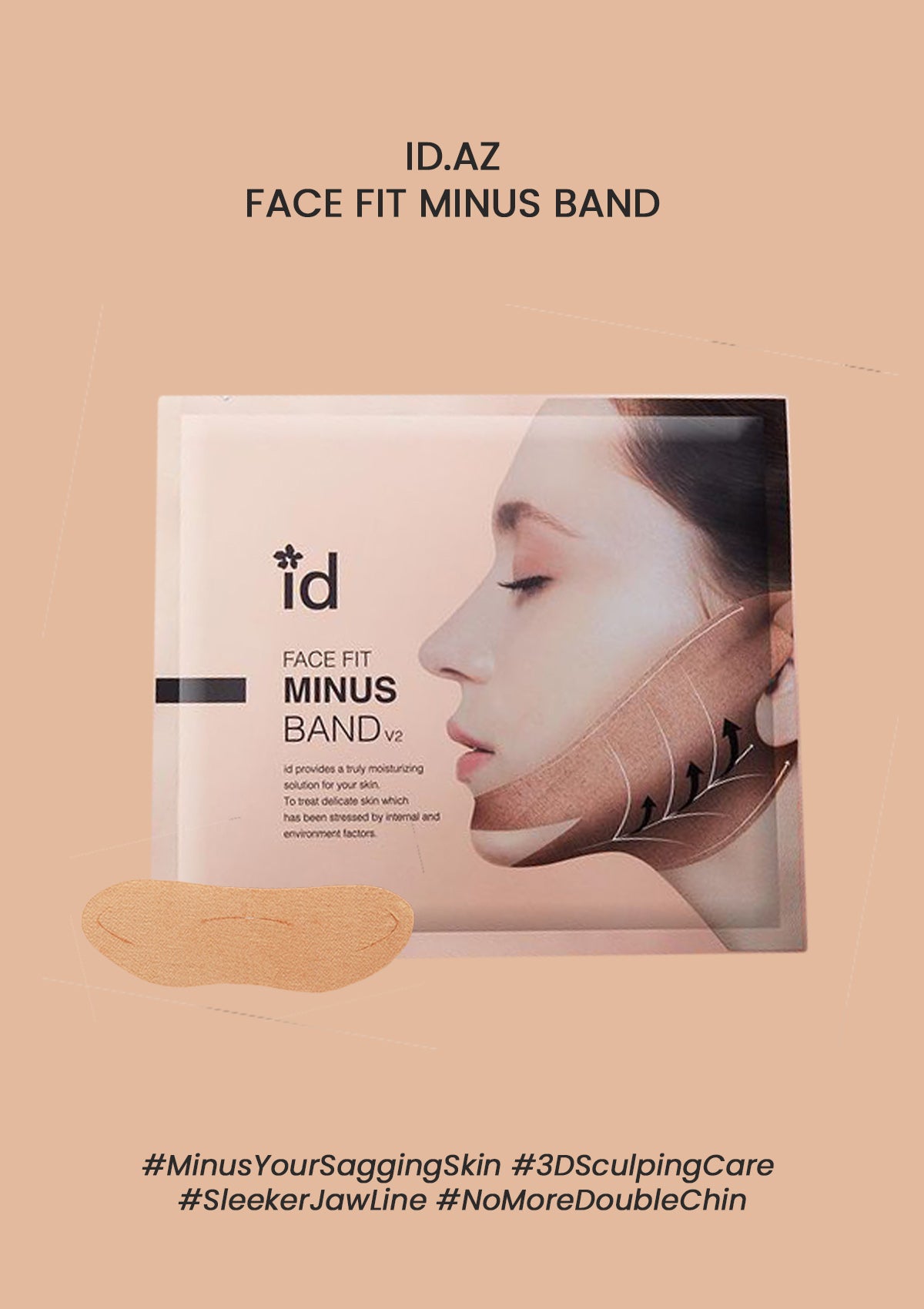 ID.AZ Face Fit Minus Band – Targeted Contour & Refining Care – COCOMO