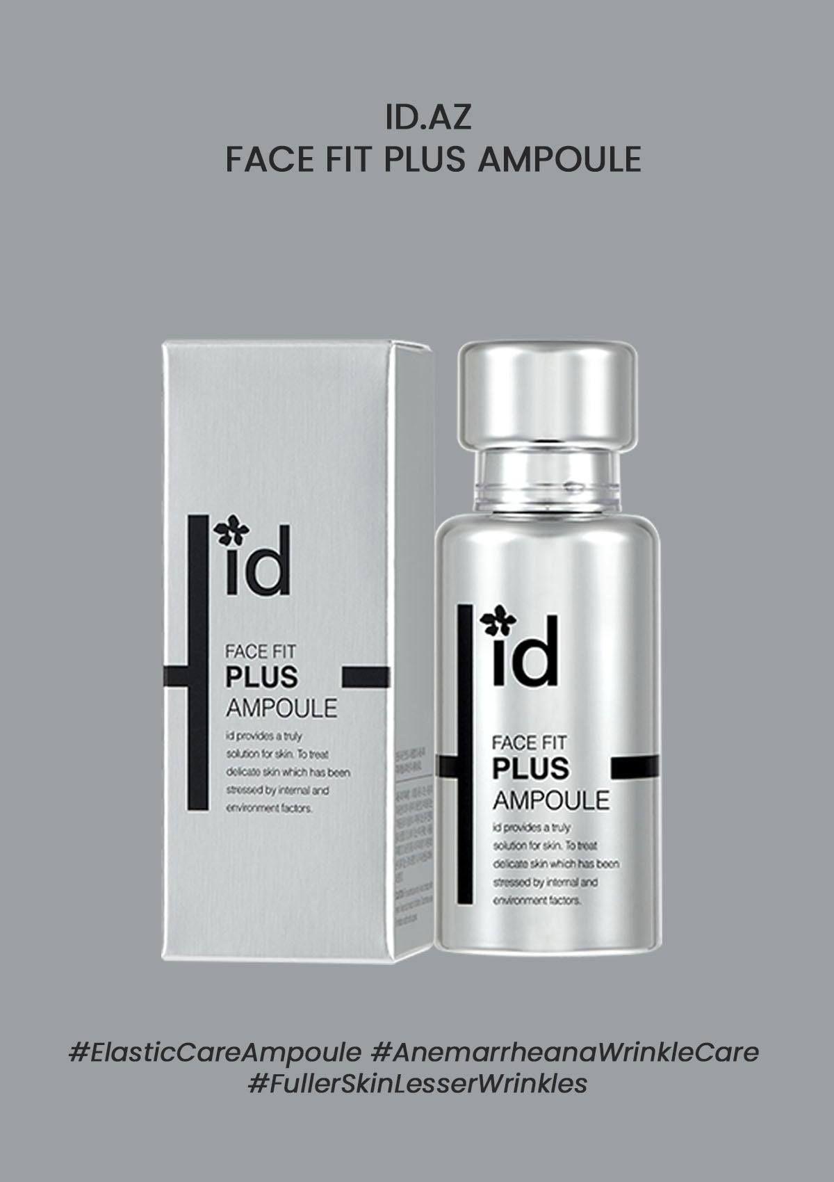 ID.AZ Face Fit Plus Ampoule – Firming & Elasticity Boost Care – COCOMO